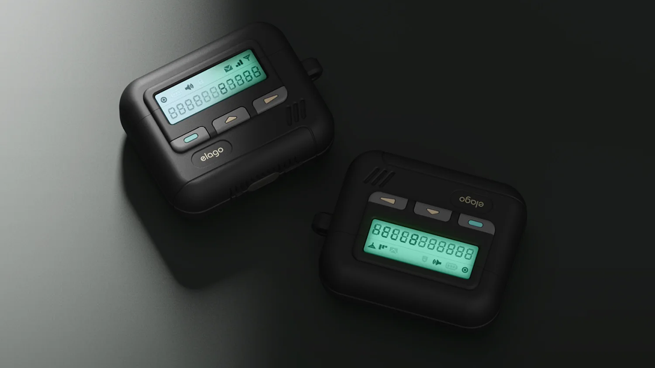 Силиконовый чехол с прищепкой на цепочке elago Pager Hang Case для ...