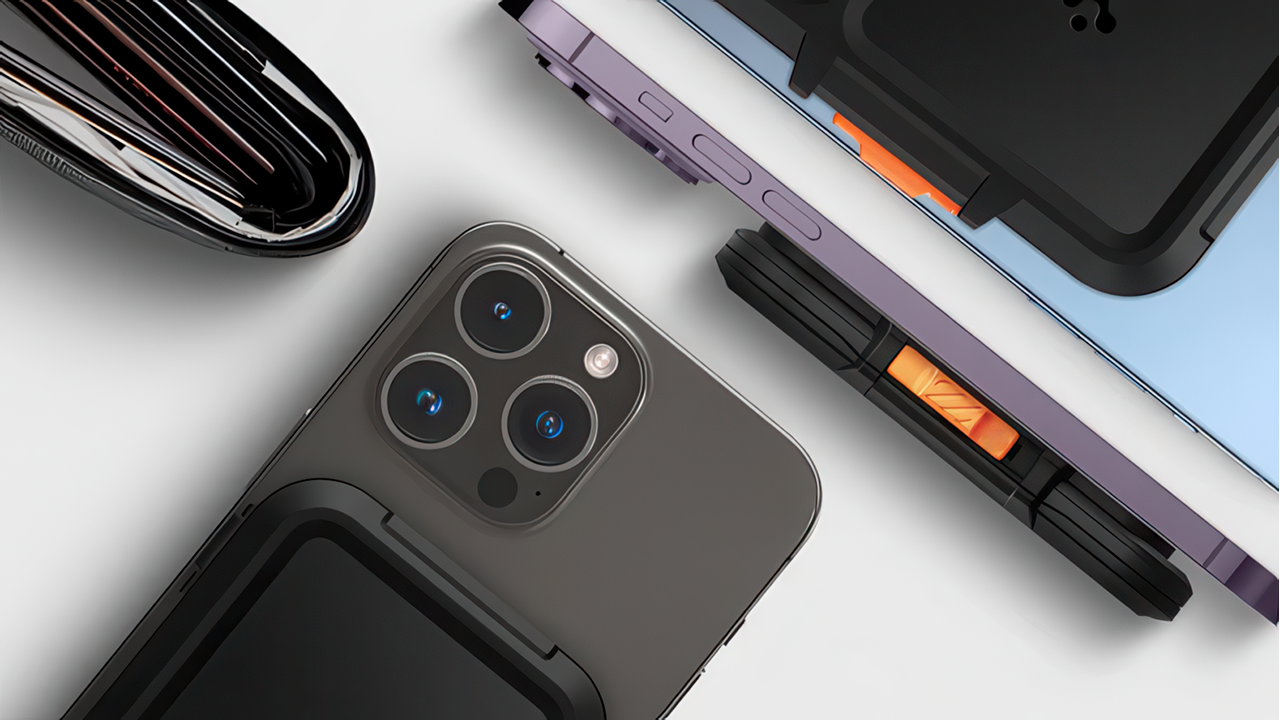 Поликарбонатный чехол-бумажник MagSafe Spigen Lock Fit MagFit купить в ...